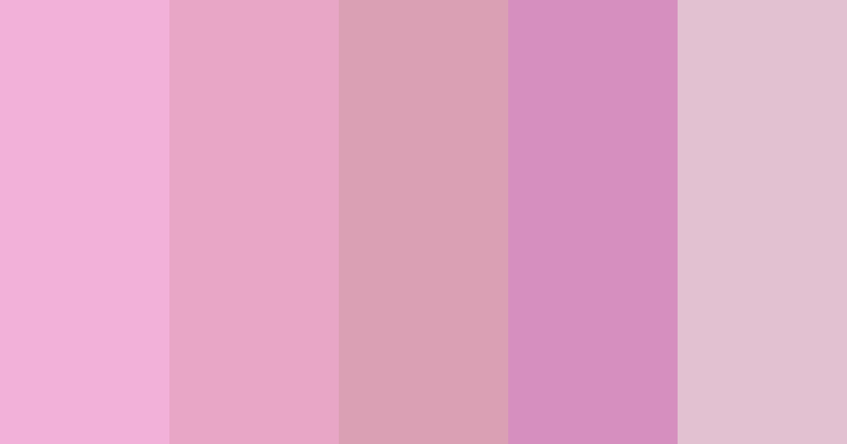 Soft Pink Dream Color Palette