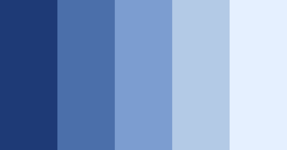 Business Blue Color Palette