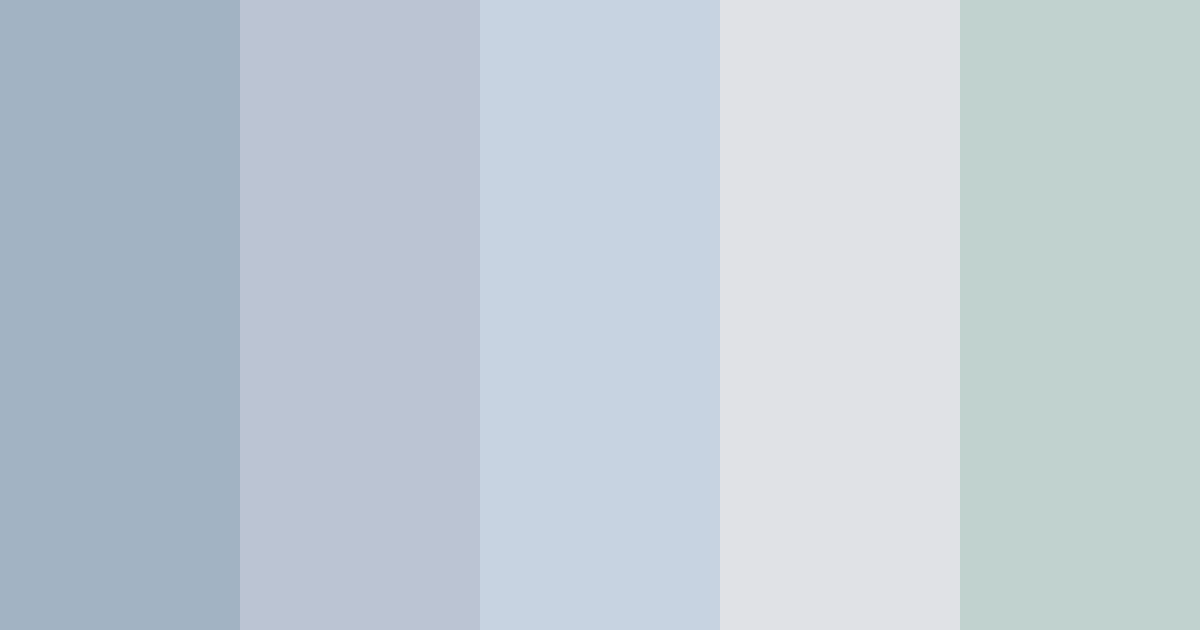 Glaucous Dream Color Palette