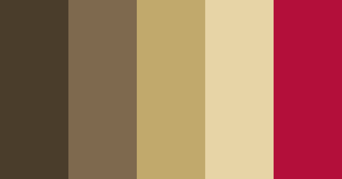 Medieval Throne Room Color Palette