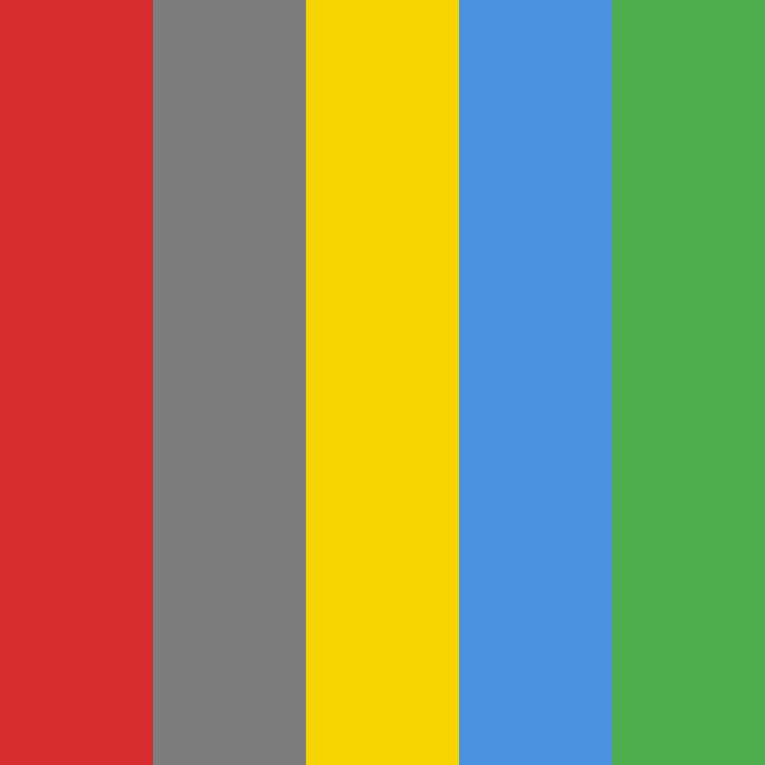 Tally Hall Brights Color Palette