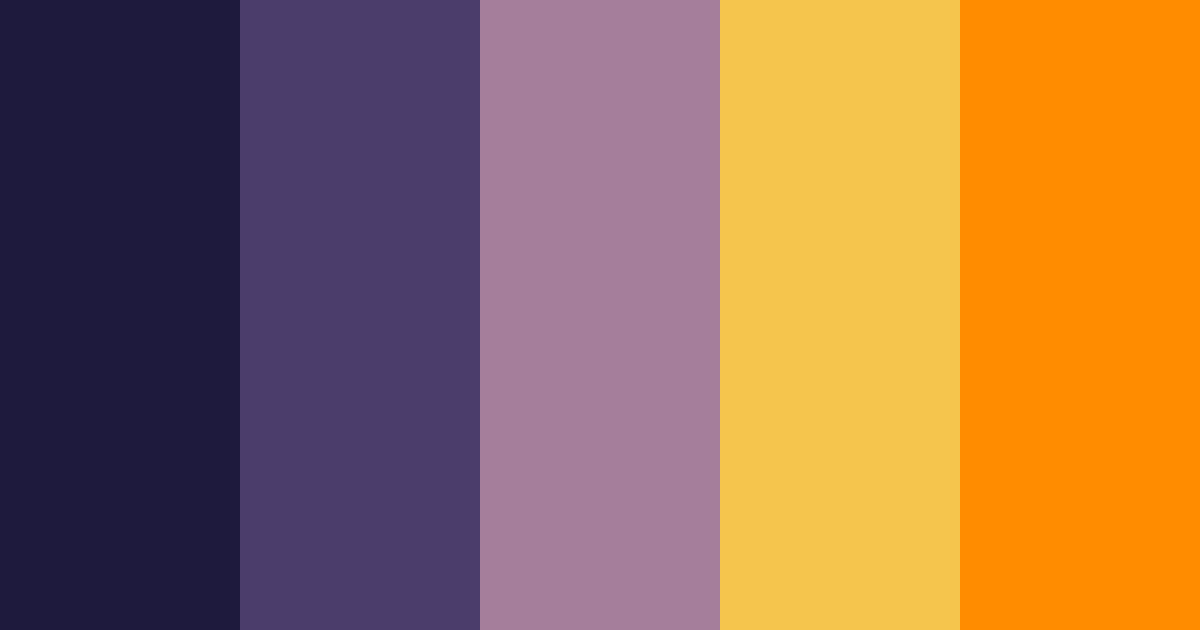 Solar Eclipse Color Palette