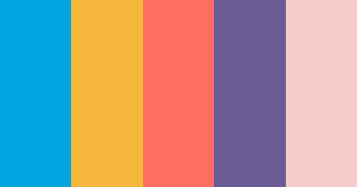 Rainbow Dash Color Palette