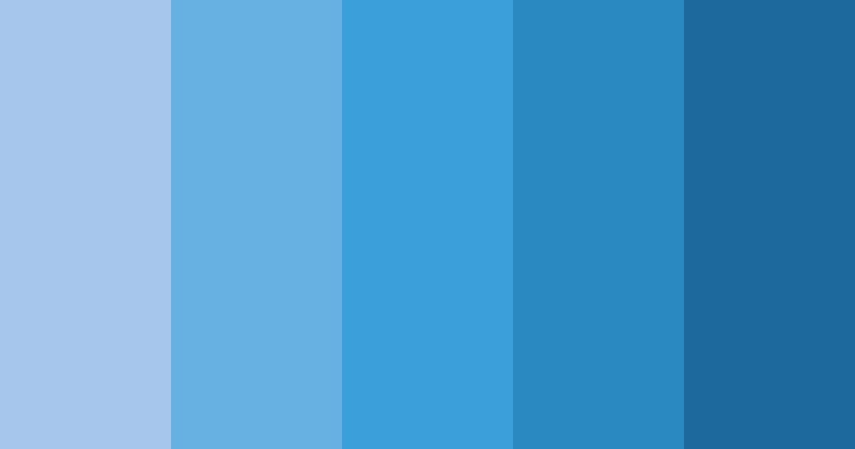 Tech Blue Color Palette