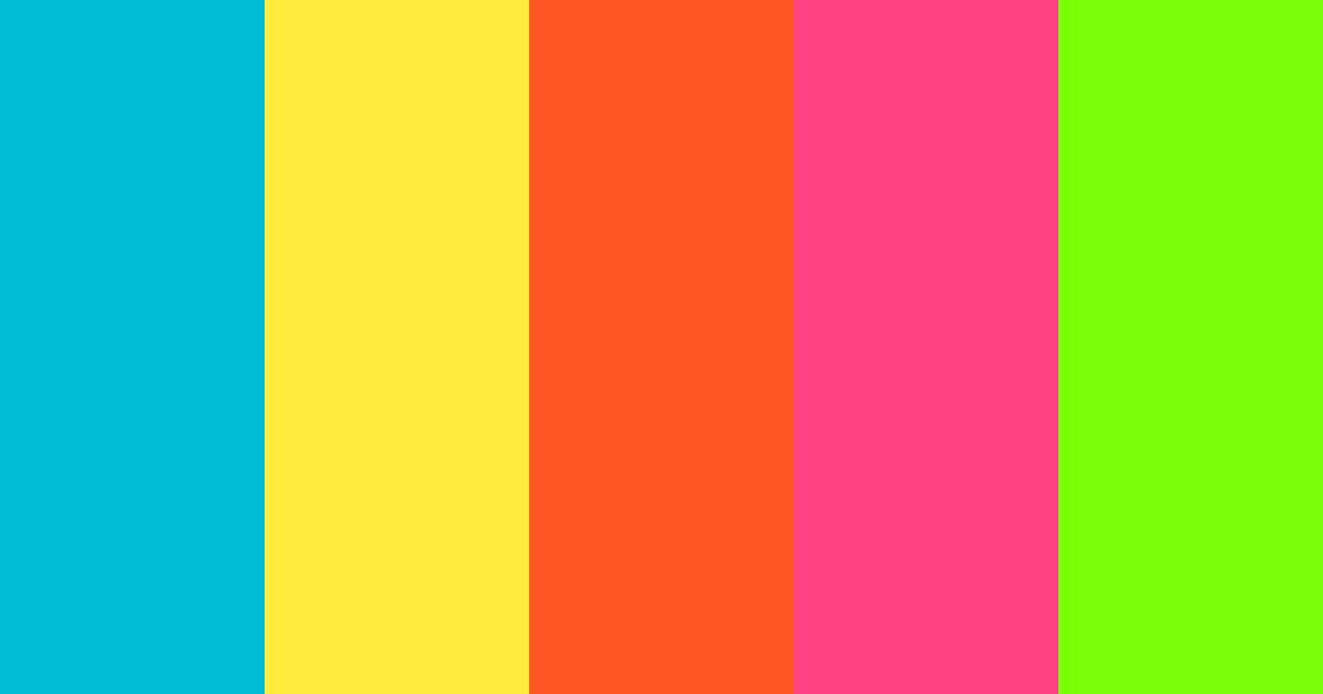 Summer Vibes Color Palette