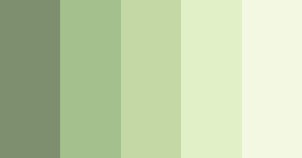 Zombie Color Palette