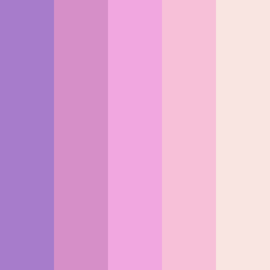 Retro Purple Pink Vibe Color Palette