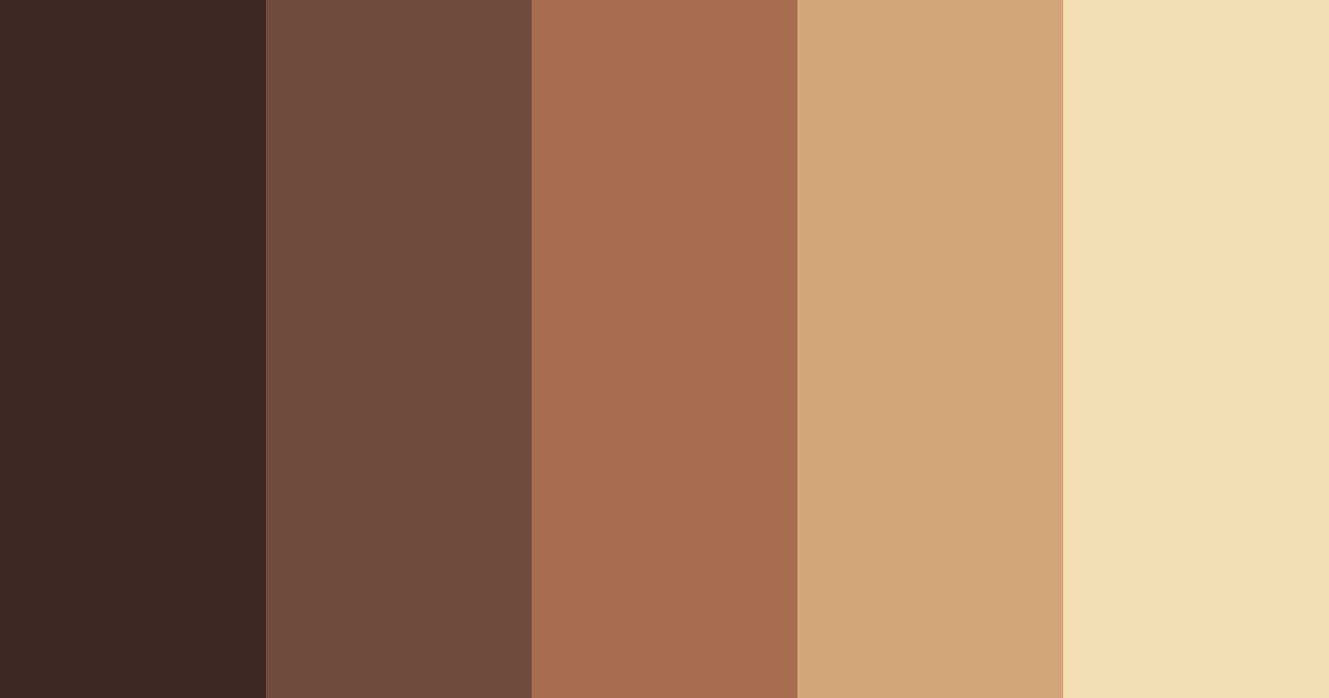 Chocolate Cake Color Palette