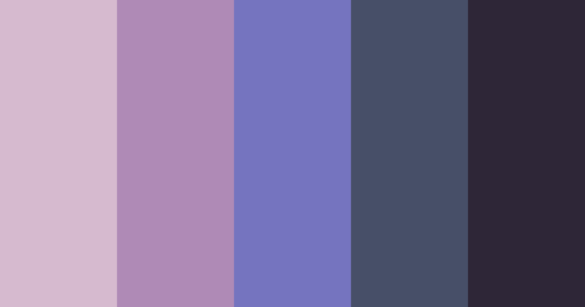 Sailor Mercury Color Palette
