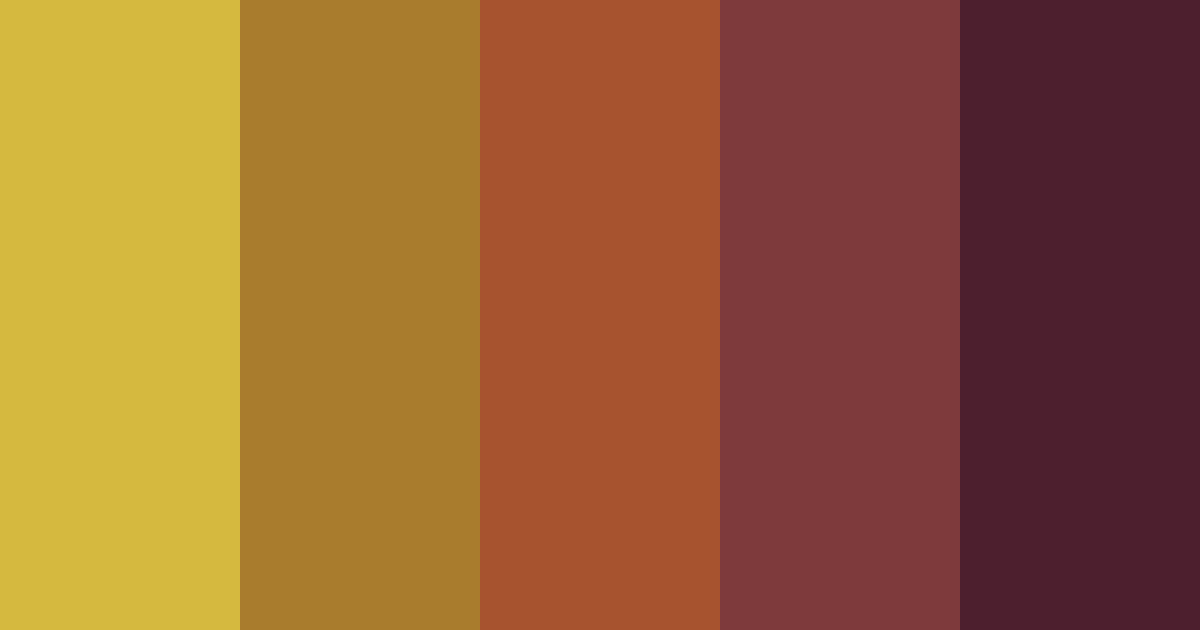 Paleta de colores Alpine Glow
