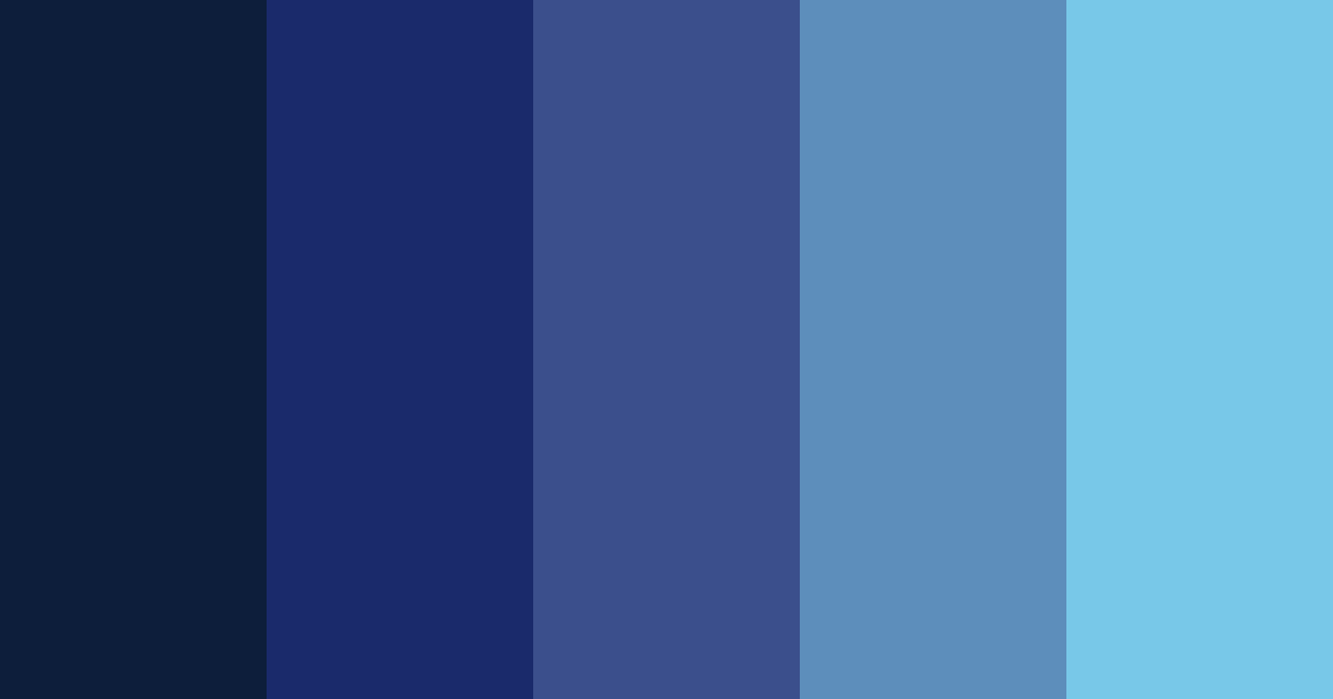 Dark Indigo Color Palette
