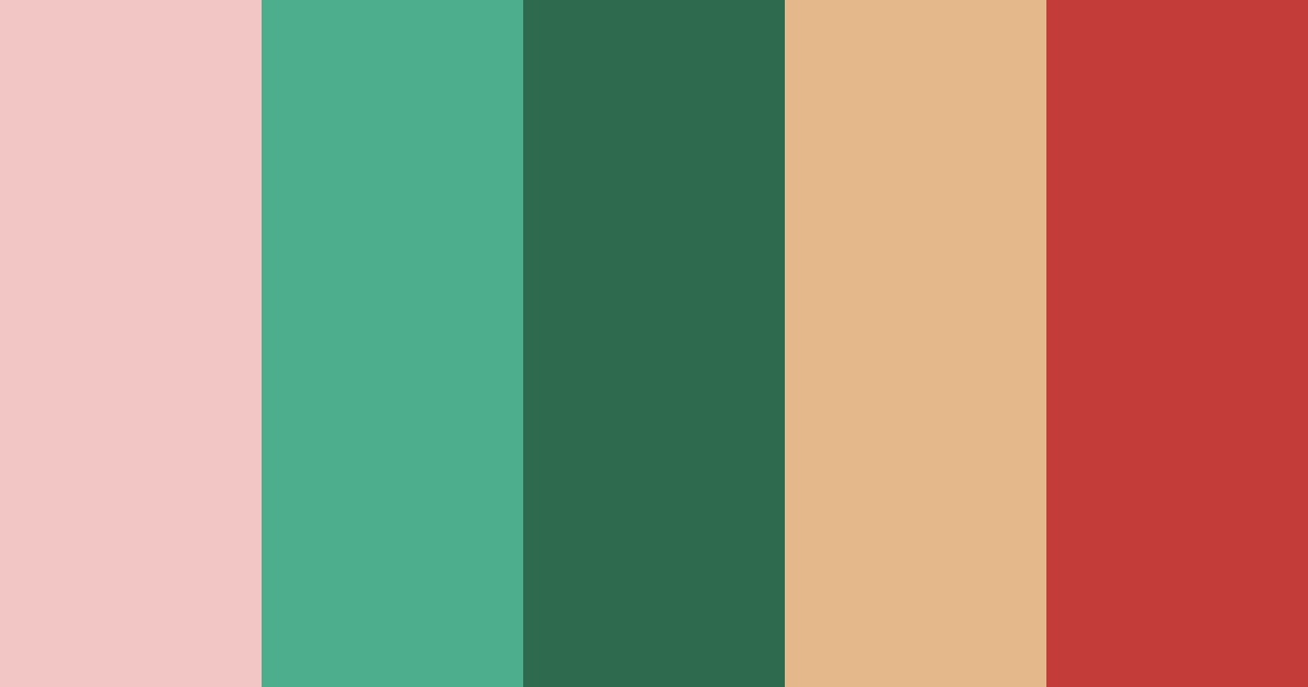 Sunset Garden Color Palette
