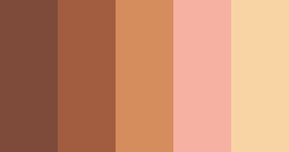 Alias Maya Skin Tones Color Palette