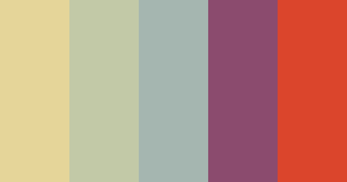 Zombie Revival Color Palette