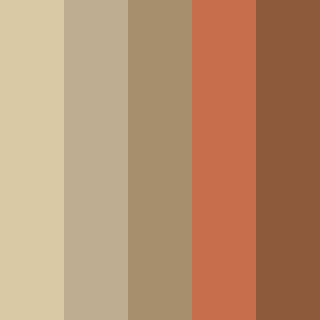 Warm Autumn Beige Color Palette