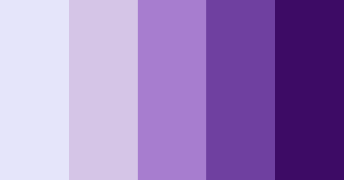 Lavender Dream Color Palette