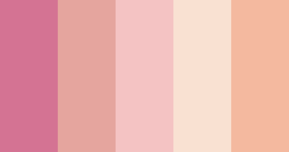 Charming Blush Color Palette