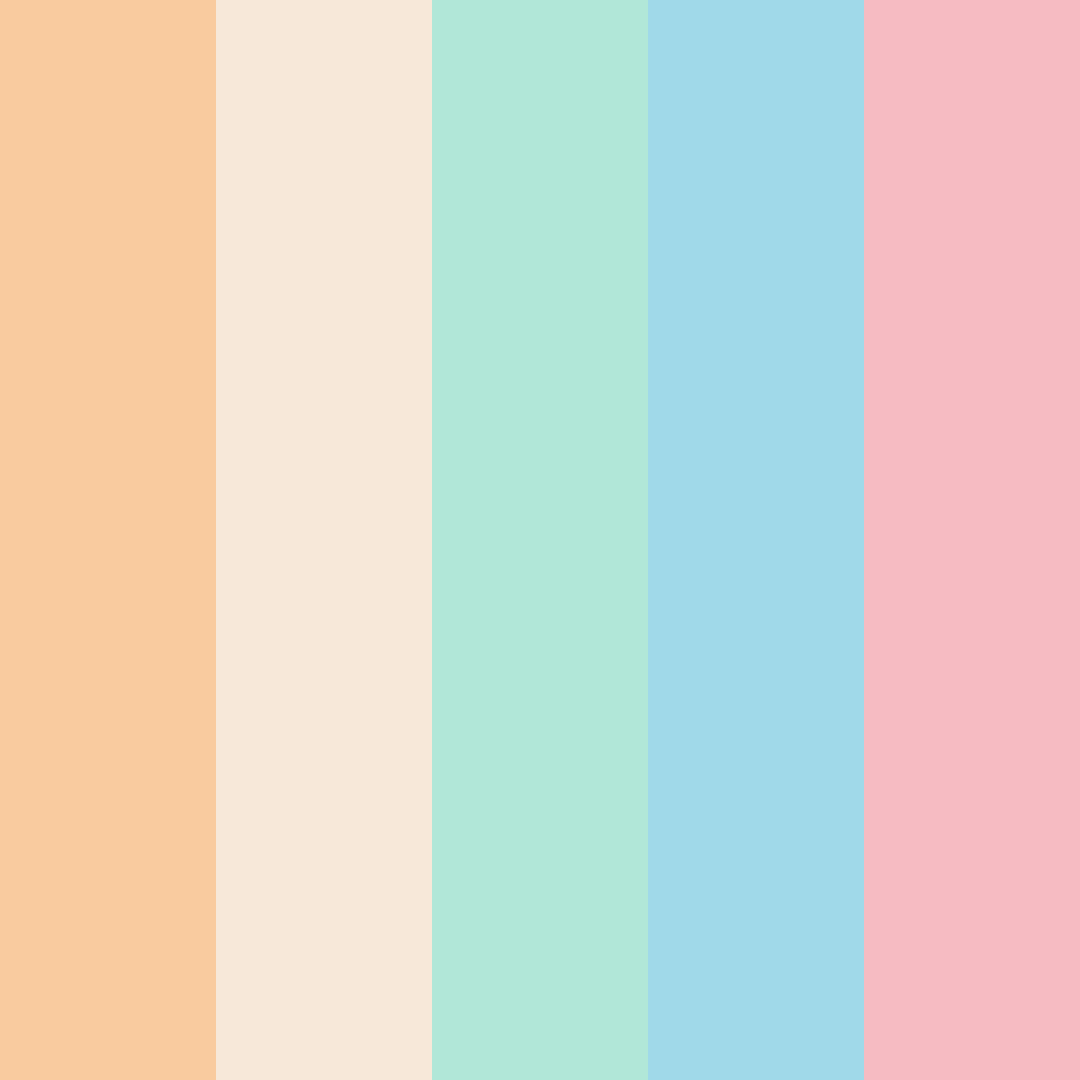Pale Sherbet Color Palette