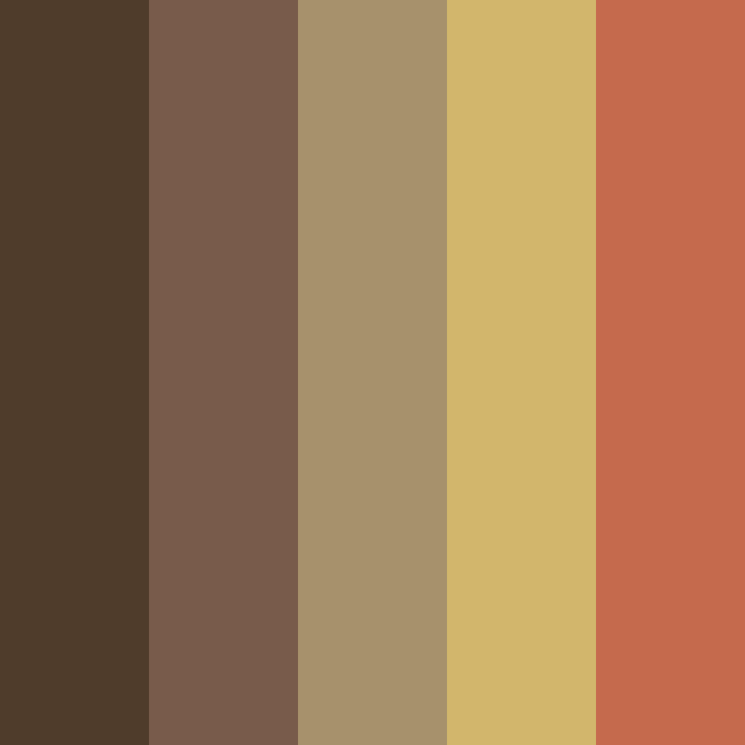 Desert Warrior Color Palette