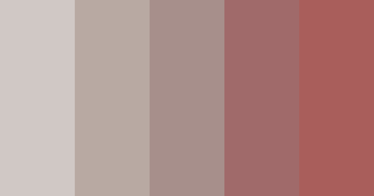 Silver Rust Color Palette