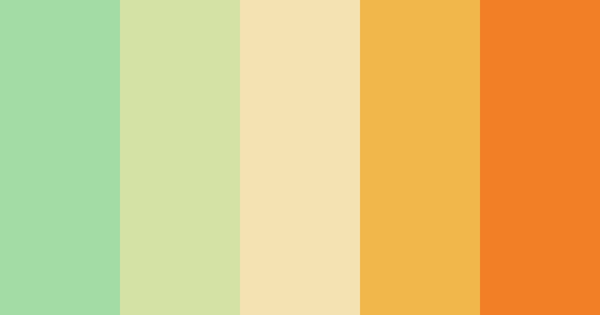 Mexican Avocado Color Palette