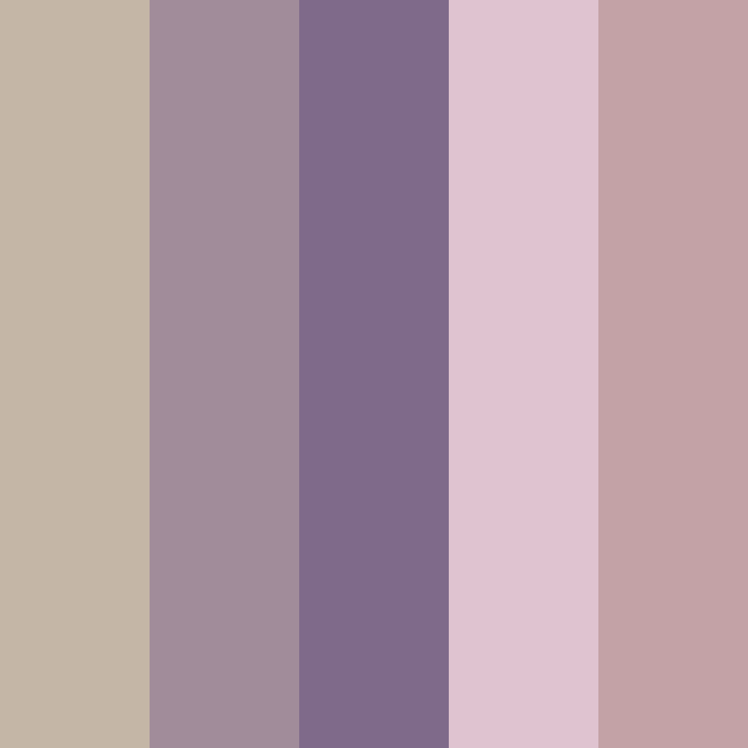 Soft Lavender Hues Color Palette