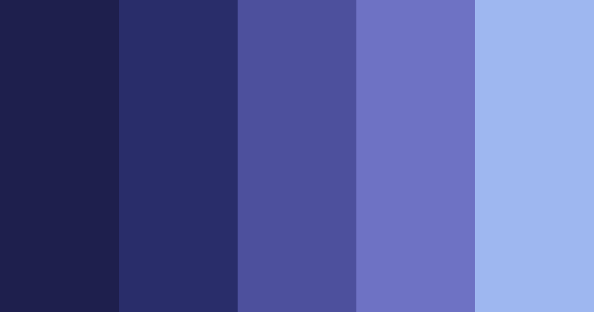Night Blue Color Palette