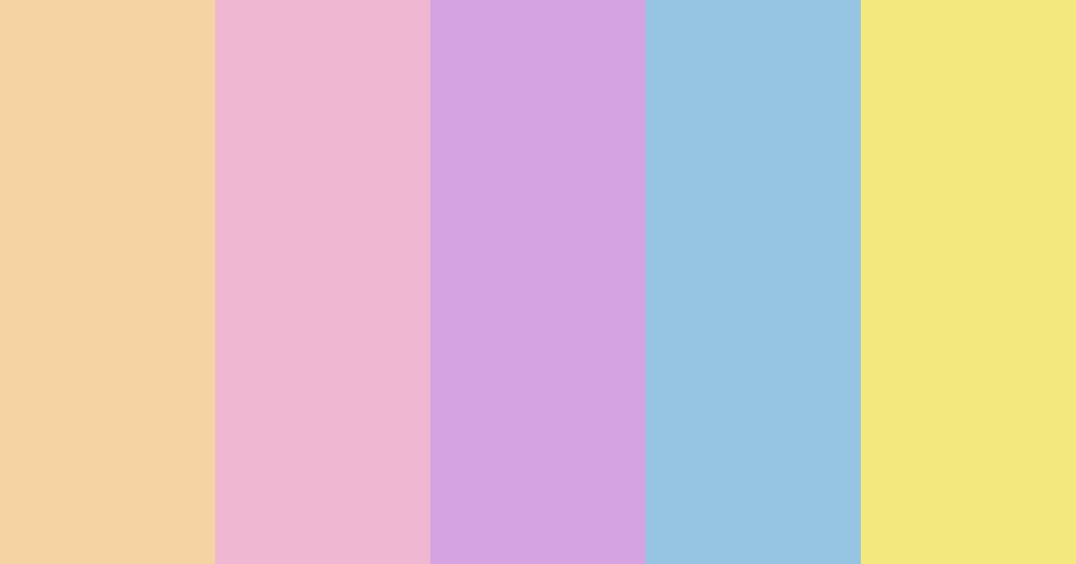 Fluttershy Color Palette