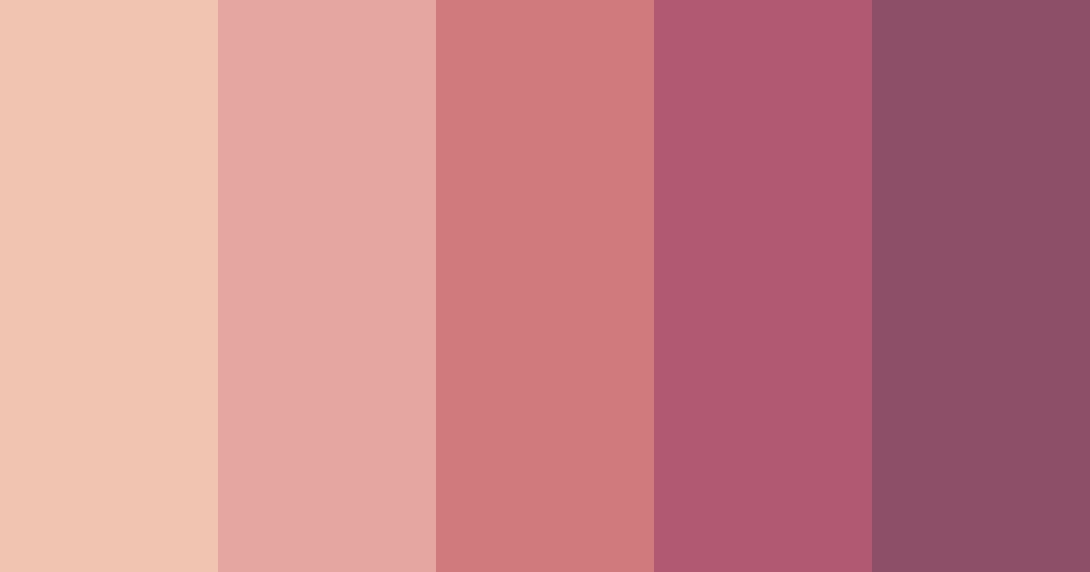 Shelly Sunset Color Palette