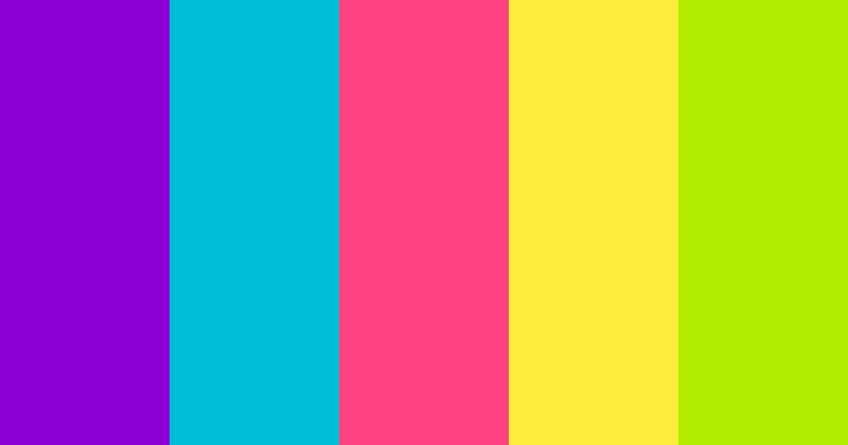 Vaporwave Color Palette