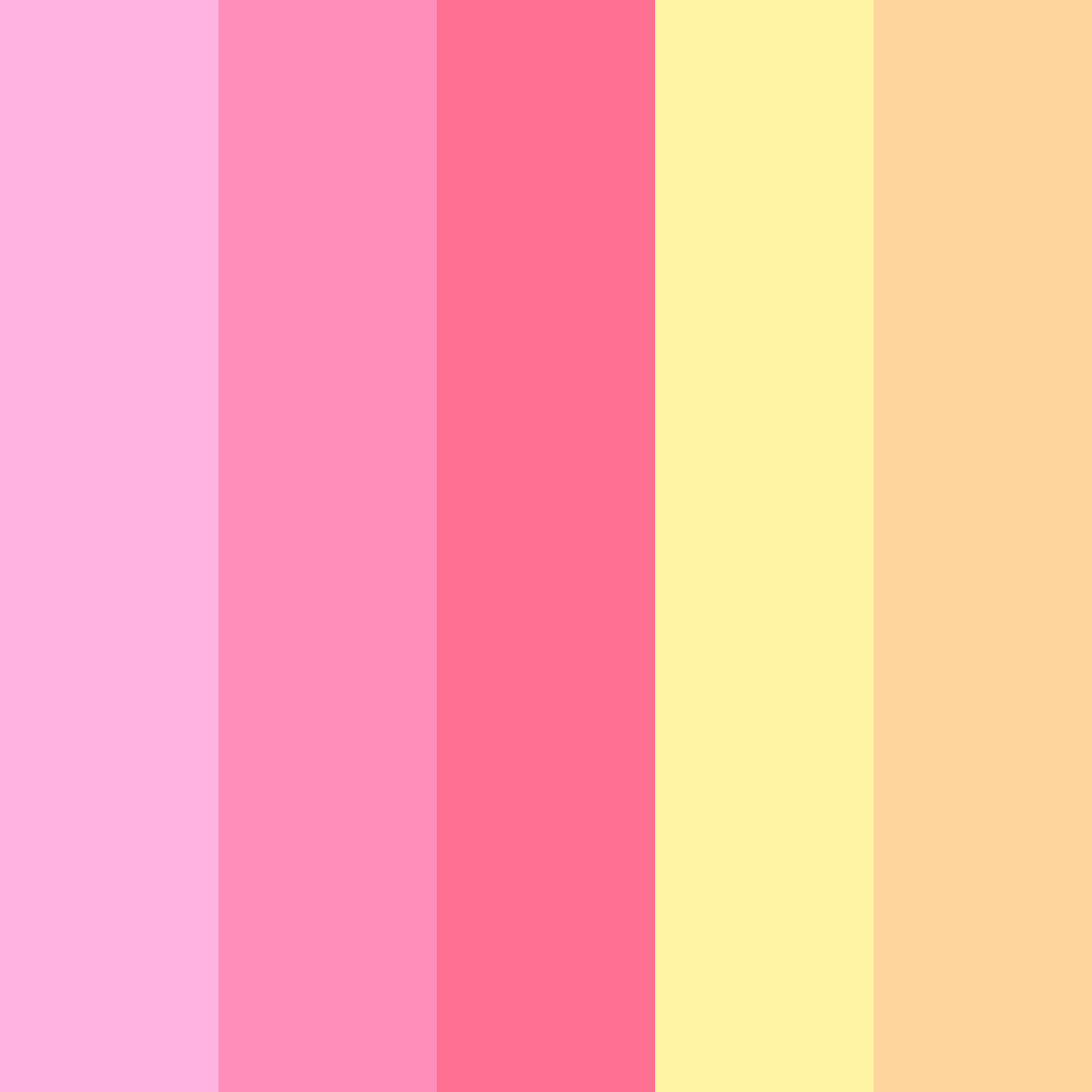 Cotton Candy & Marshmallow Color Palette