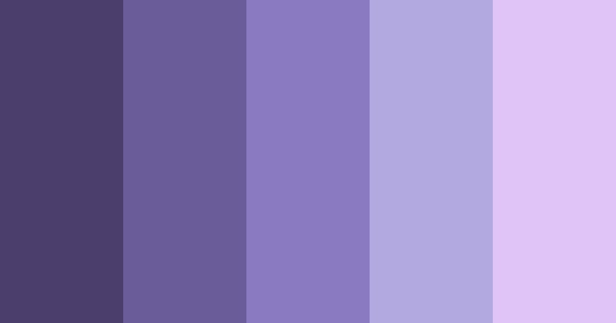 Galaxy Force Color Palette