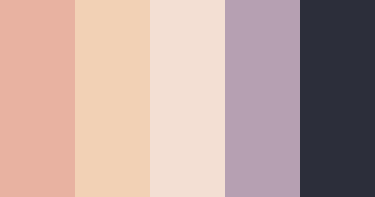Soft Sunset Color Palette