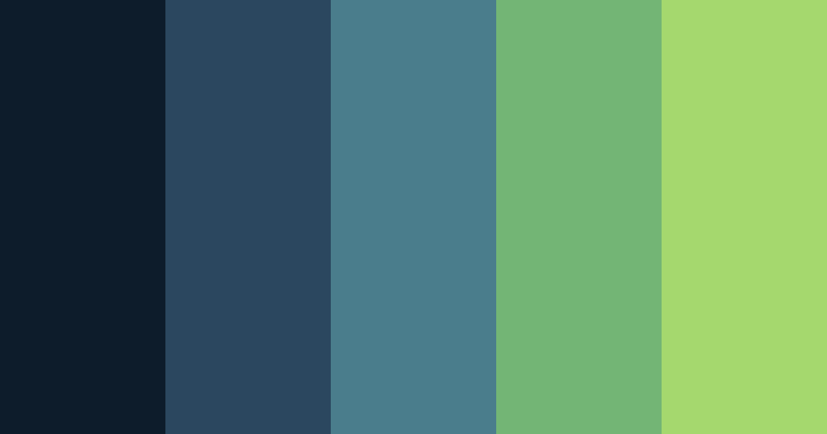 Deep Ocean Color Palette