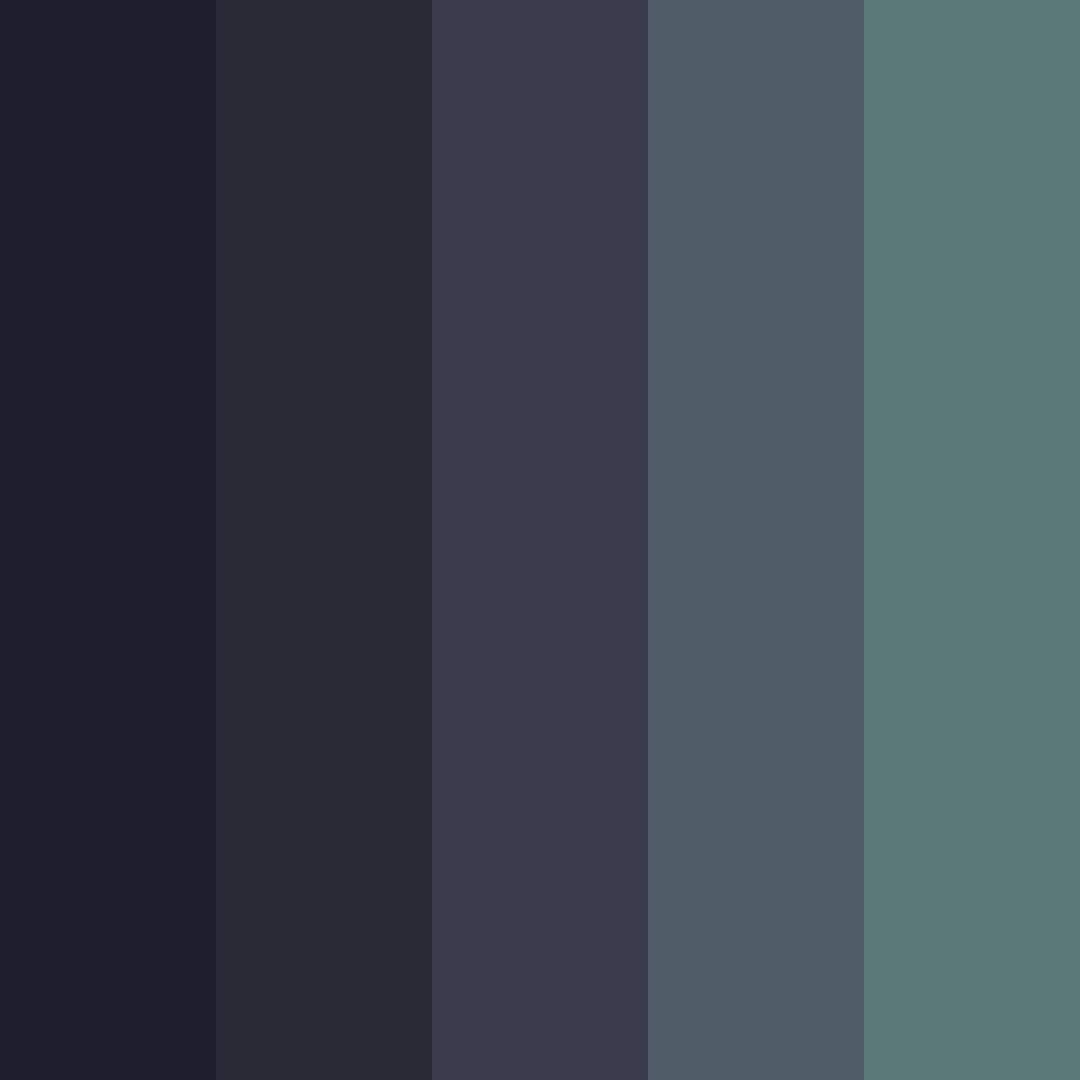 Midnight Deep Color Palette