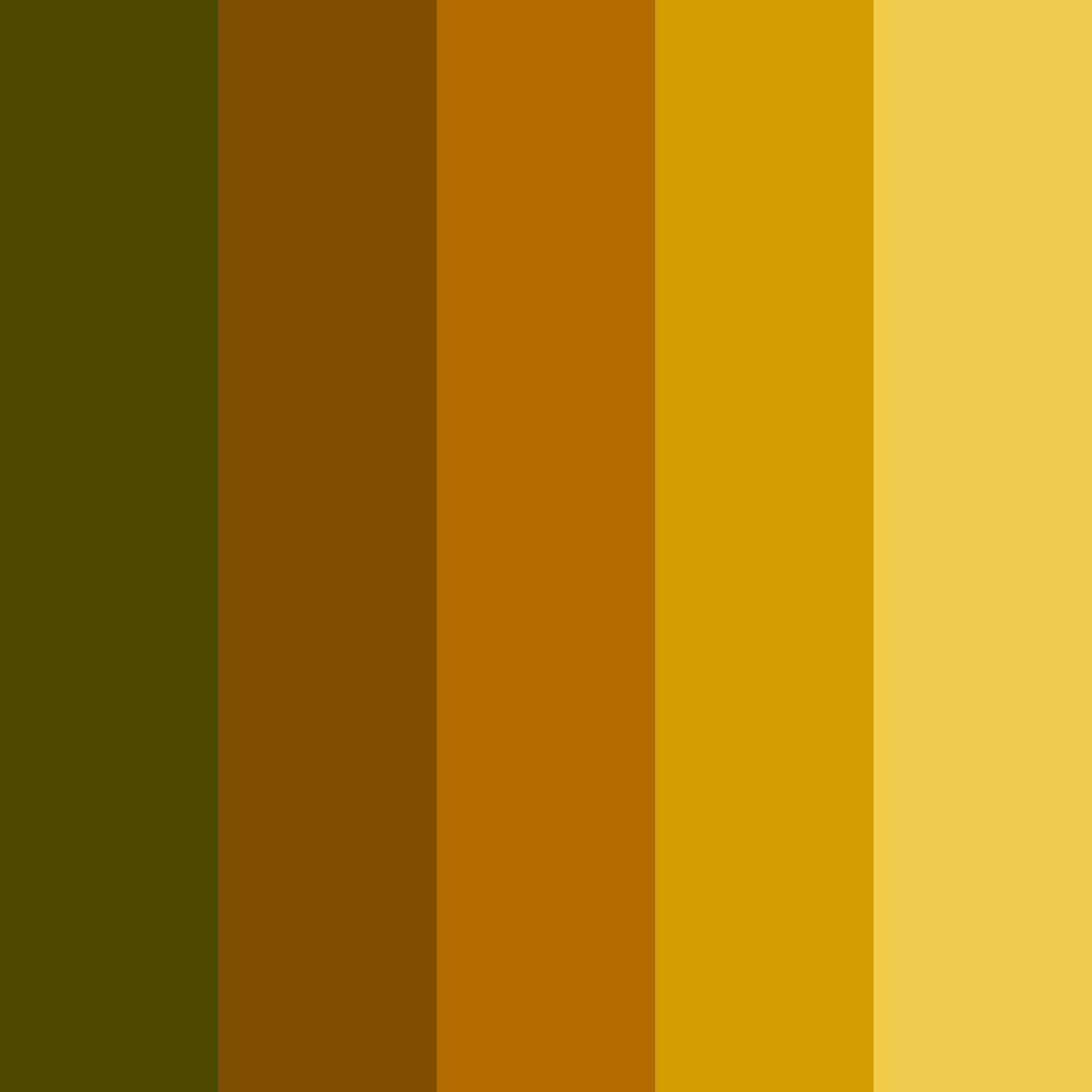 Autumn Gold Color Palette