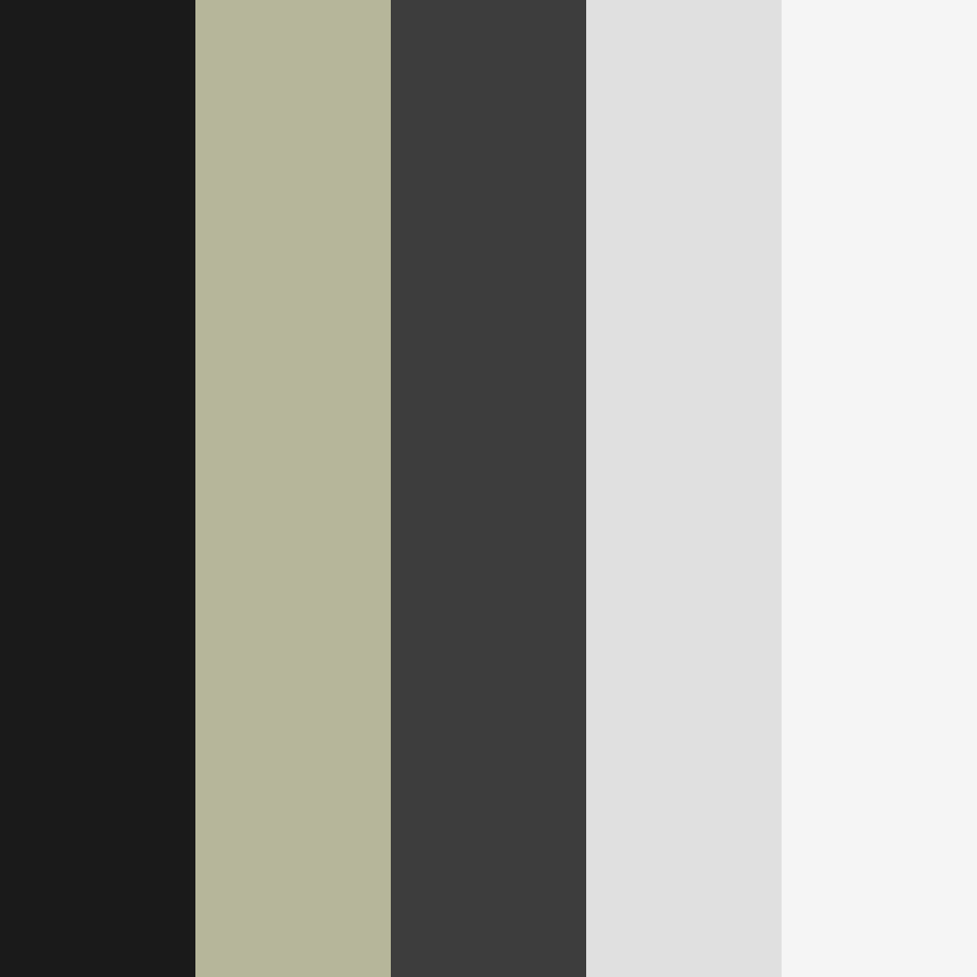 Elegant Grayscale Color Palette