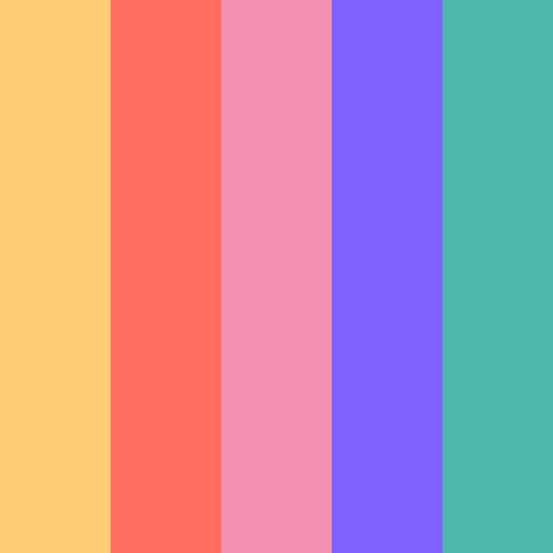 Bright Peach Dream Color Palette