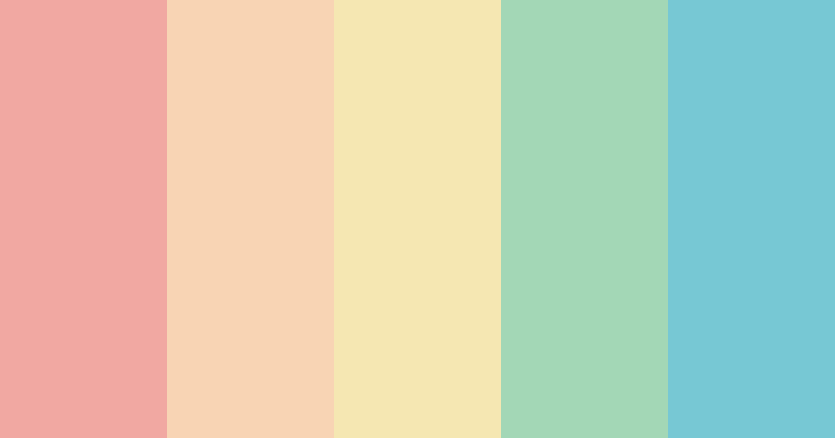 Paleta de colores Teal Vee