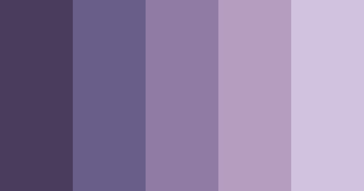 Purple Dusk Color Palette