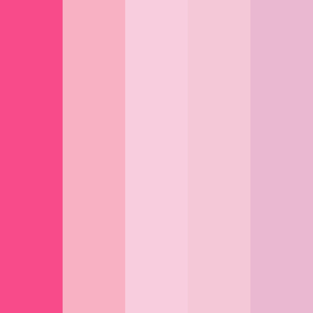 Pink Spring Blossom Color Palette