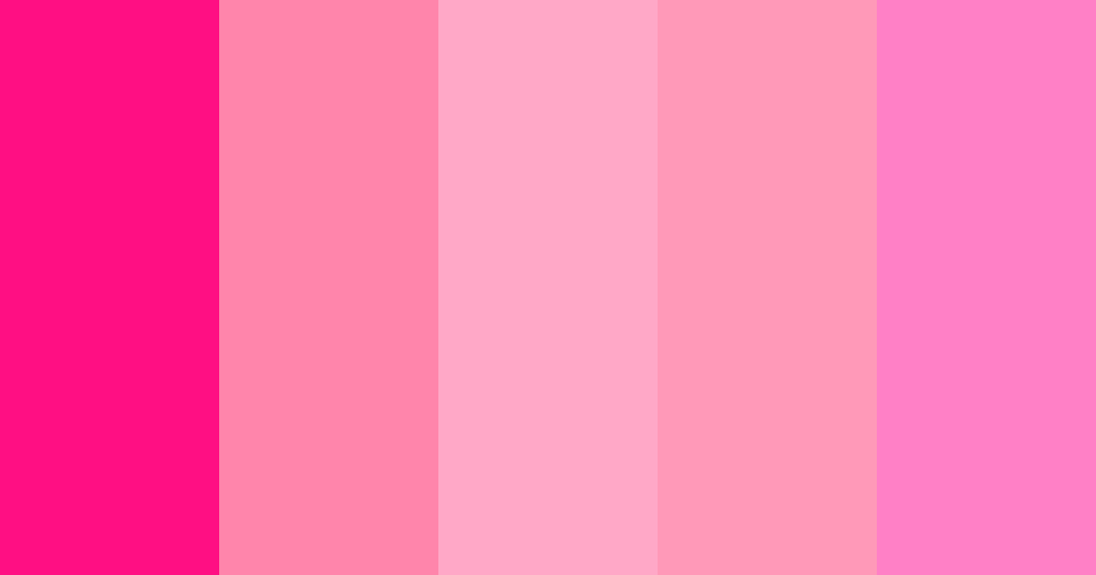 Pink Spring Blossom Color Palette