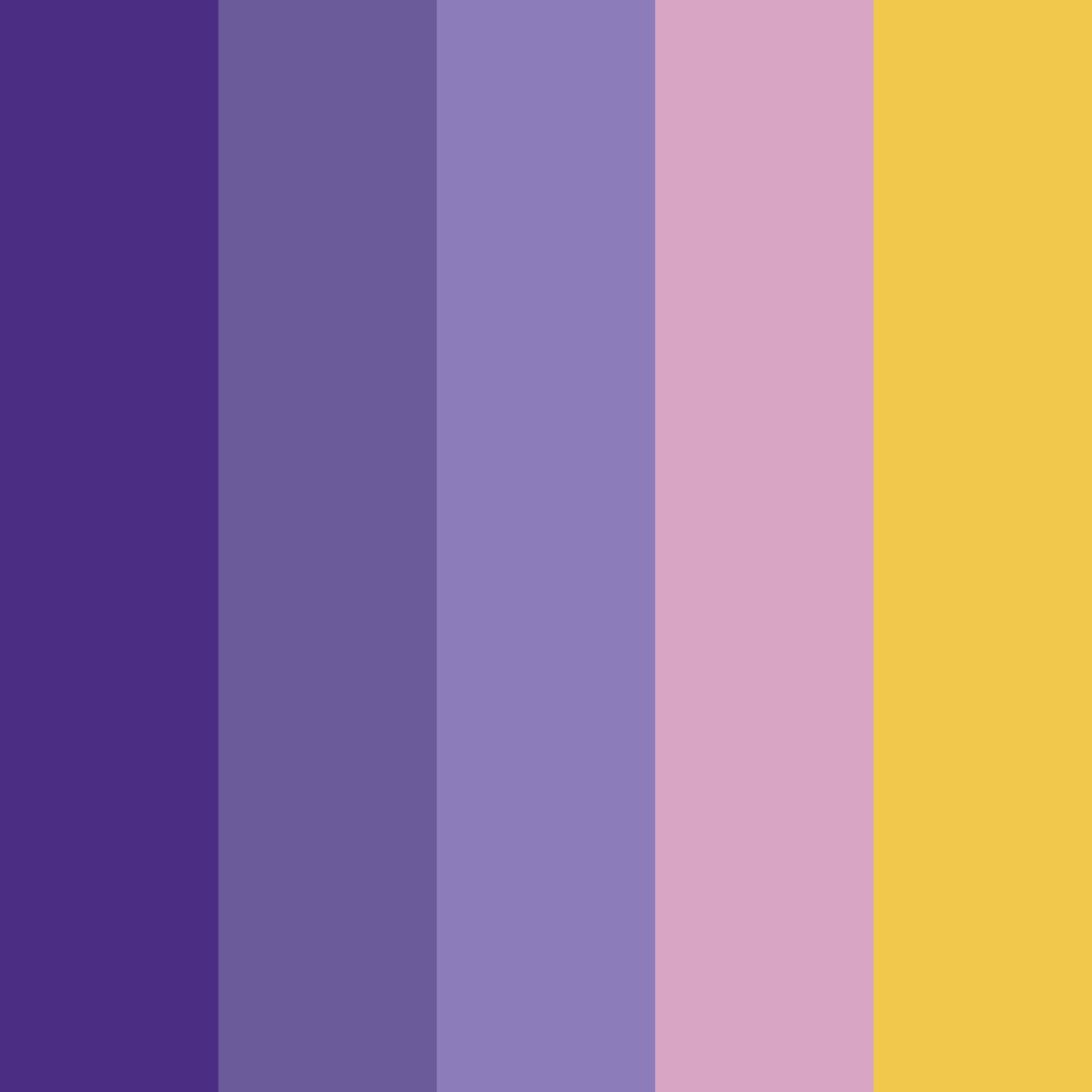 Purple Sparkle Color Palette