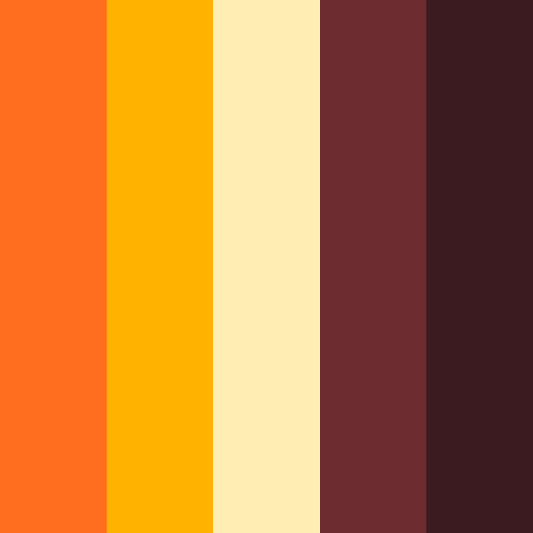 Vibrant Orange Delight Color Palette