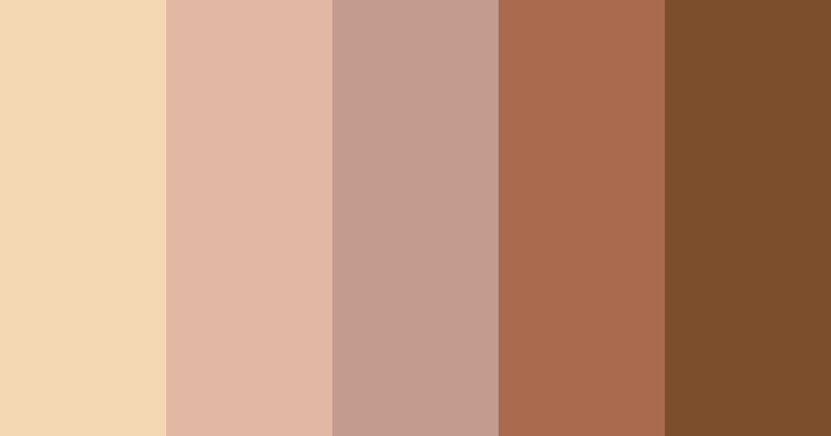 Paleta de colores Warm Beige Ambrosia