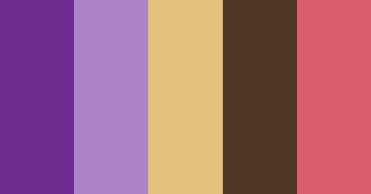 Purple Ambrosia Color Palette