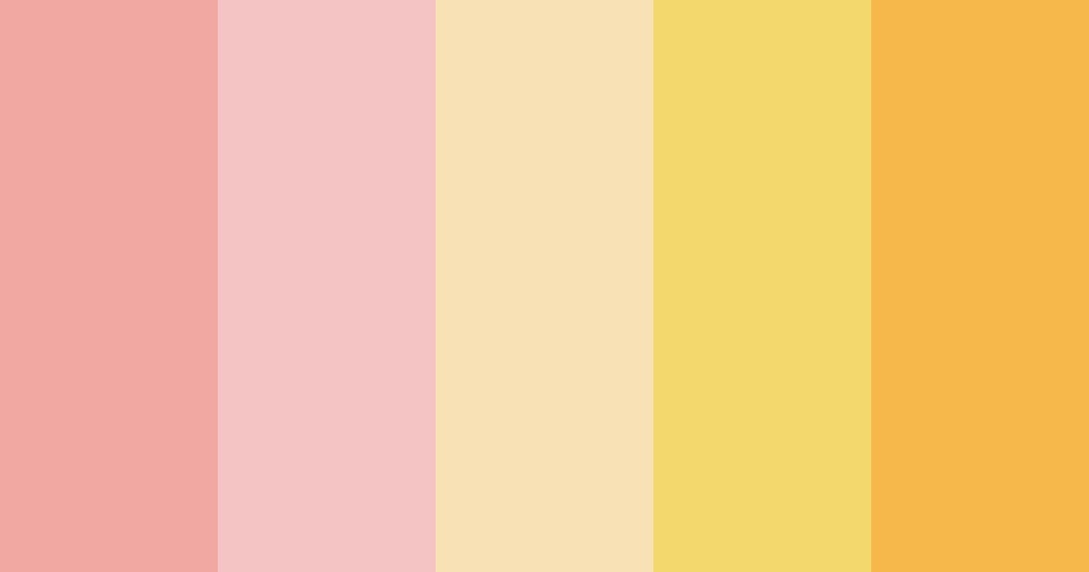Coral Spring Color Palette