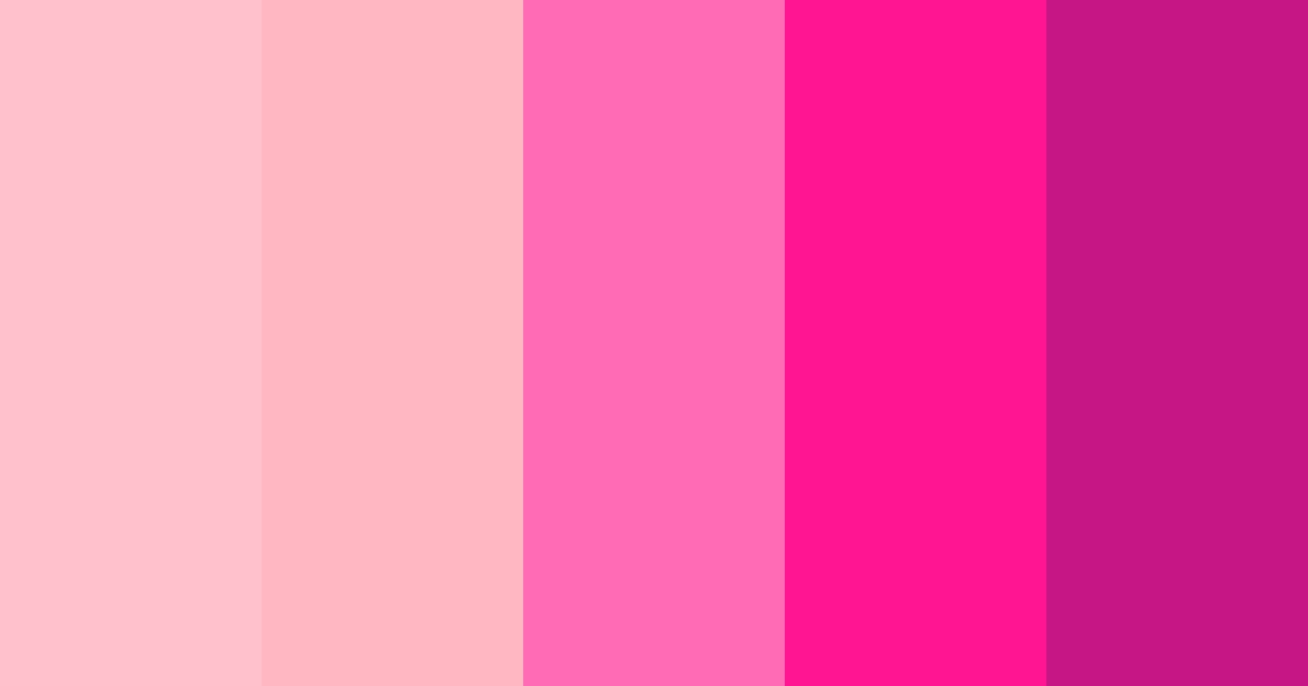 Pink Spring Color Palette