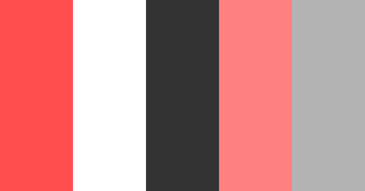 Red Modern Elegance Color Palette
