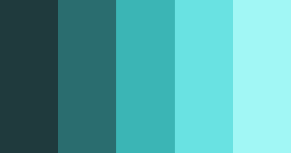 Teal Nexus Color Palette
